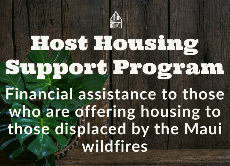 Hawaii Housing Finance & Development Corporation | Hawaiʻi Fire Relief ...